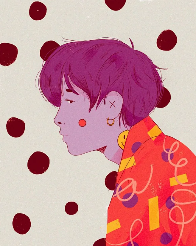 Striking Illustrations by Mercedes Bazan - Inspiration Grid | Design ...