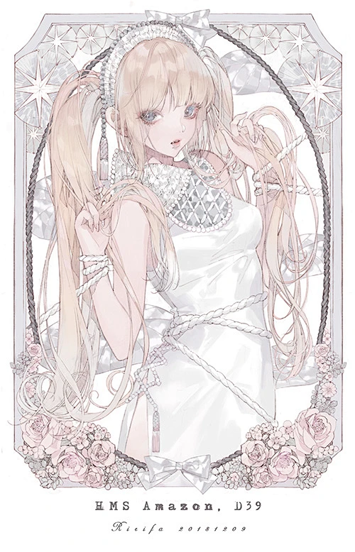 HMS Amazon, D39-花瓣网