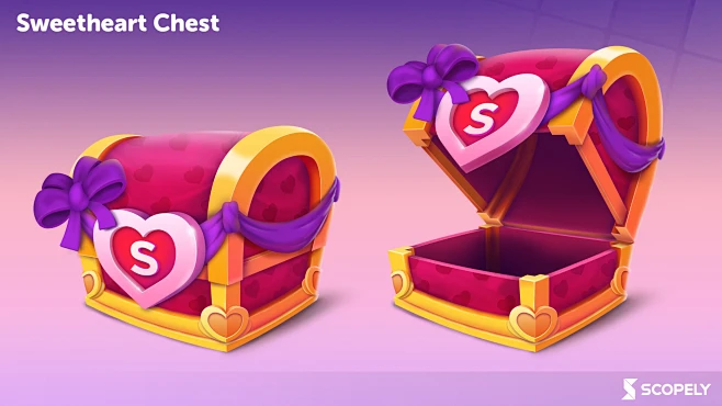 Scrabble GO - Chest Designs, Pablo Gómez : Chests/loot boxes designs ...