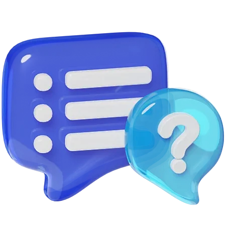 FAQ 3D Icon-花瓣网