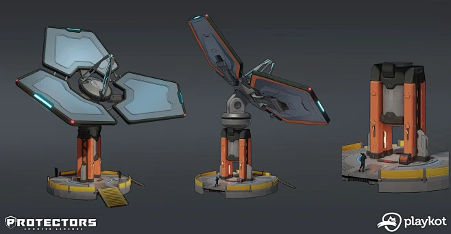 Antarctic base concepts-花瓣网