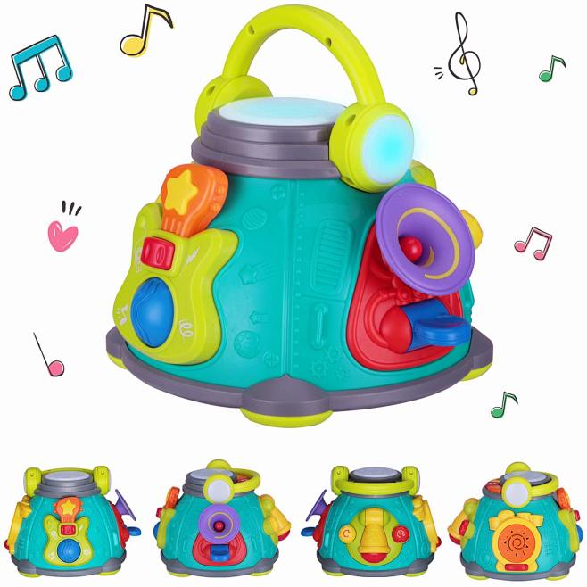 Amazon.com: iPlay, iLearn Music Activity Cube, Play Activity Center ...