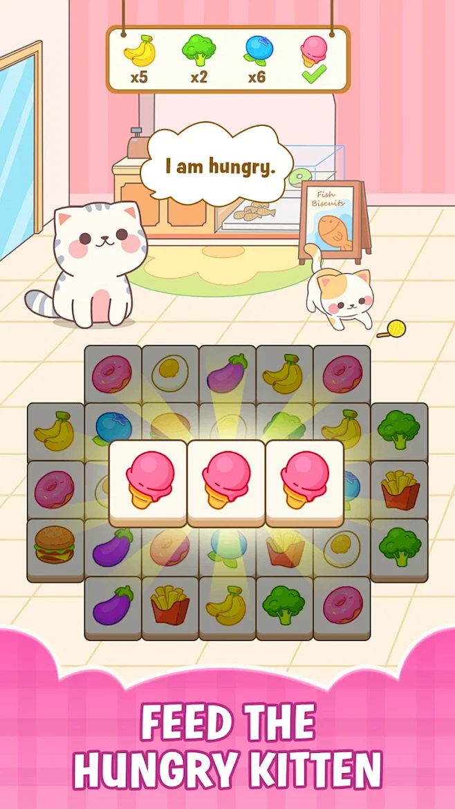 Cute Cat 3 Tiles-2