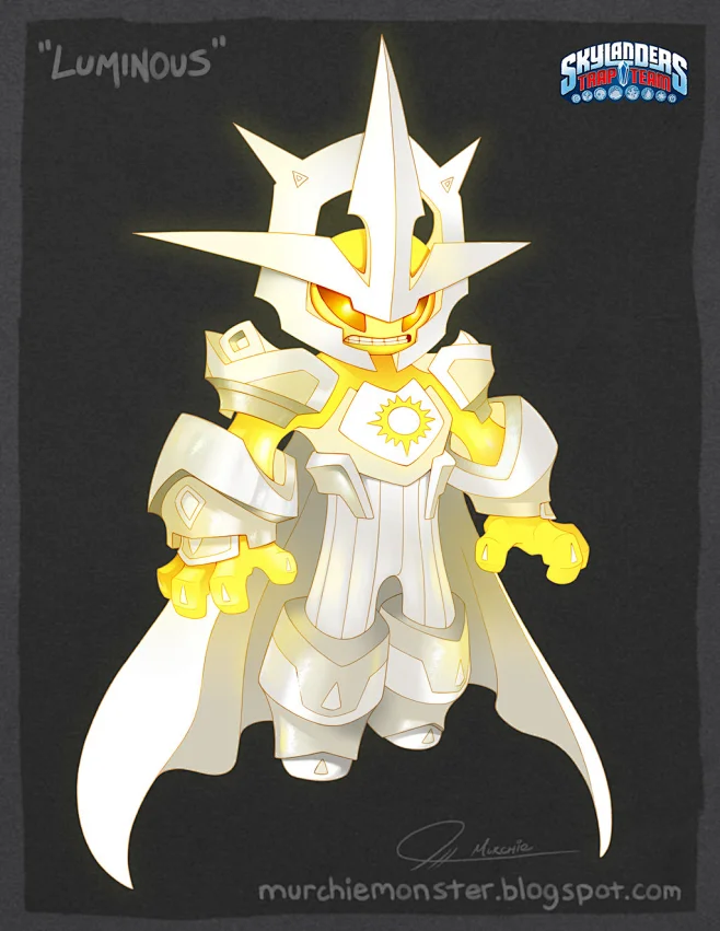 Skylanders Trap Team Concept: Luminous by MURCHIEMONSTER-花瓣网