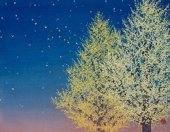 Fluttering Gold 2016-25 Mikiko Noji-花瓣网