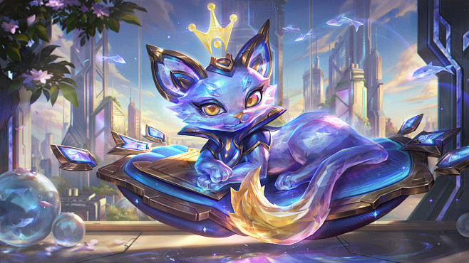 Prestige Cyber Cat Yuumi-花瓣网