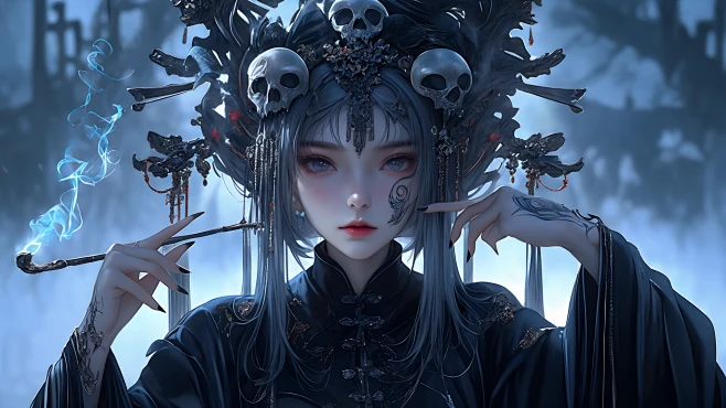 LL-蓝色女孩增量-hzj(10)-花瓣网