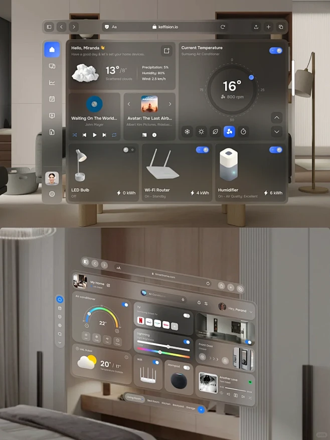 Apple vision pro 的UI界面好看吗？ - 小红书-花瓣网
