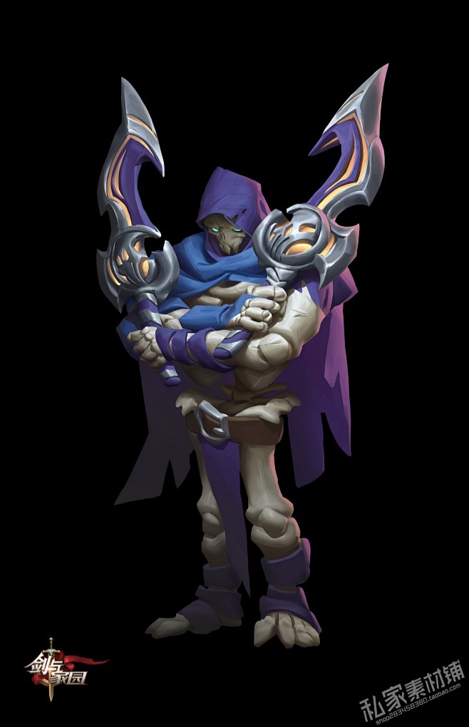 角色-欧美卡通‘美卡’骑士‘法师’游侠‘射手’牙爷‘tooth (409)