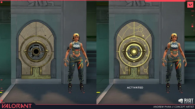 VALORANT // LOTUS VISUAL DEVELOPMENT-花瓣网