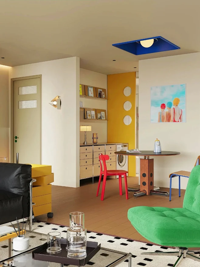 中古包豪斯️狠狠爱上了这配色 - 小红书-花瓣网