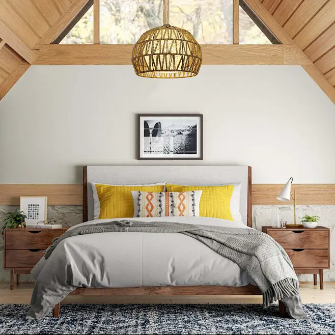 Amazon.com: Hanging Swag Ceiling Lamp Twine Natural Rattan Lampshade No ...