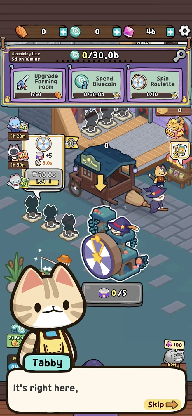 Kitty cat tycoon-花瓣网