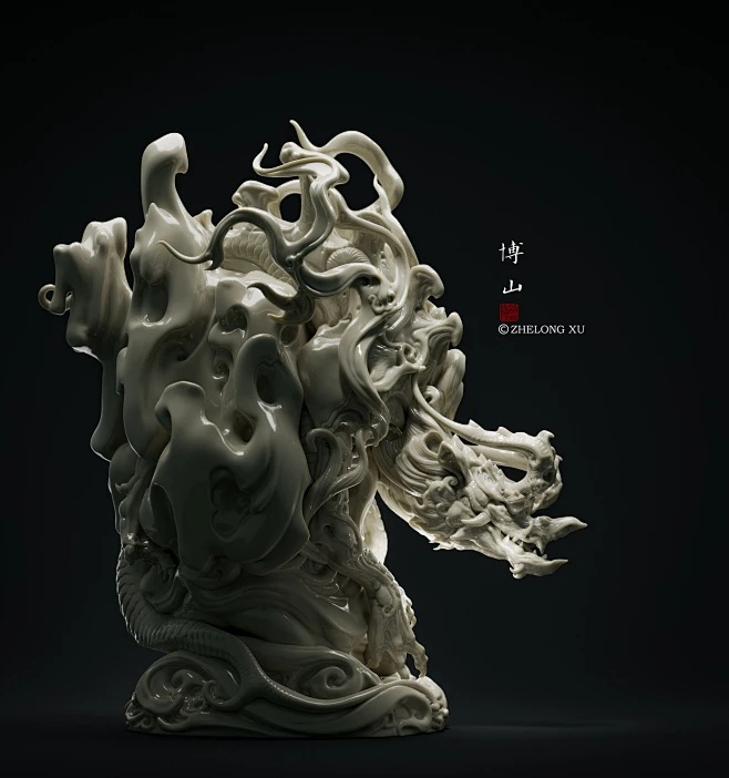 Speed-sculpting 2024-R Bo Shan-花瓣网