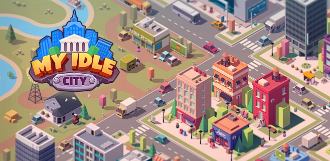 My Idle City-花瓣网