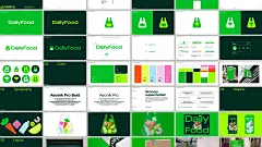 design visual identity brand identity green branding Graphic Designer ...