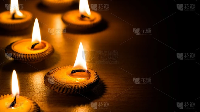 烛光素材-花瓣网