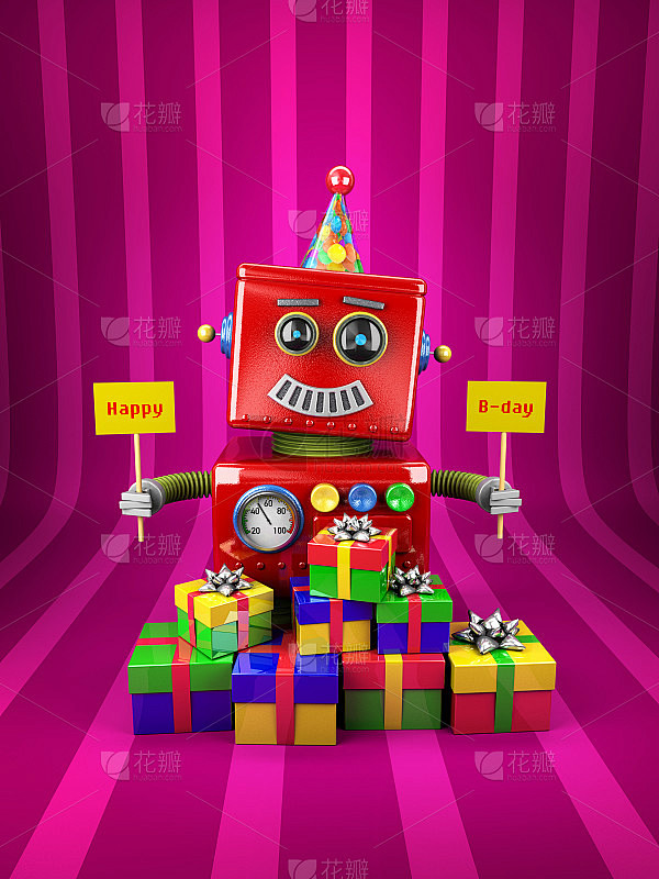生日快乐的机器人