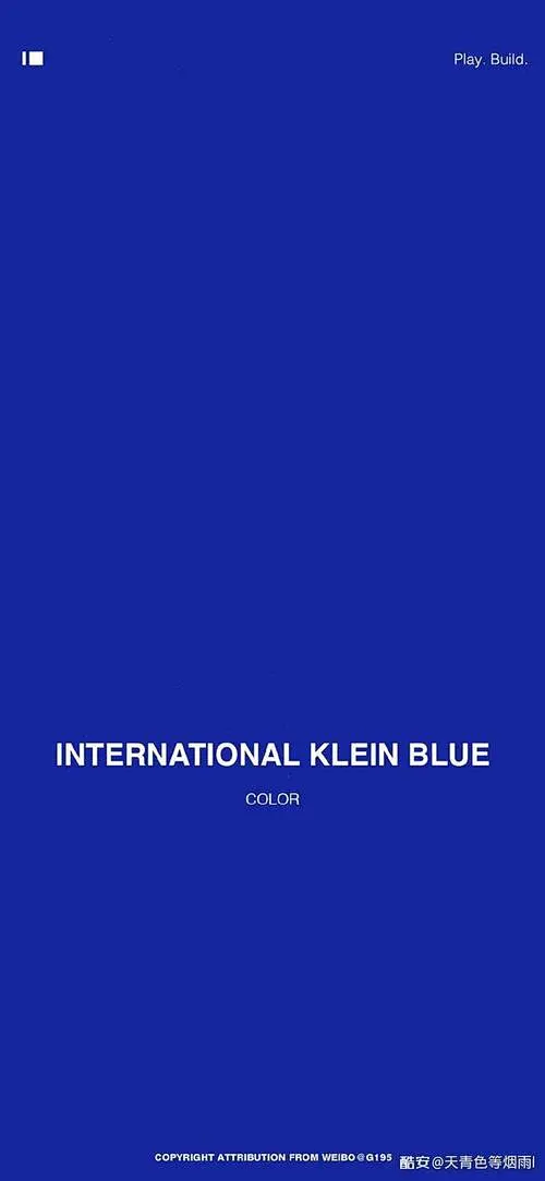 克莱因蓝_百度图片搜索-花瓣网