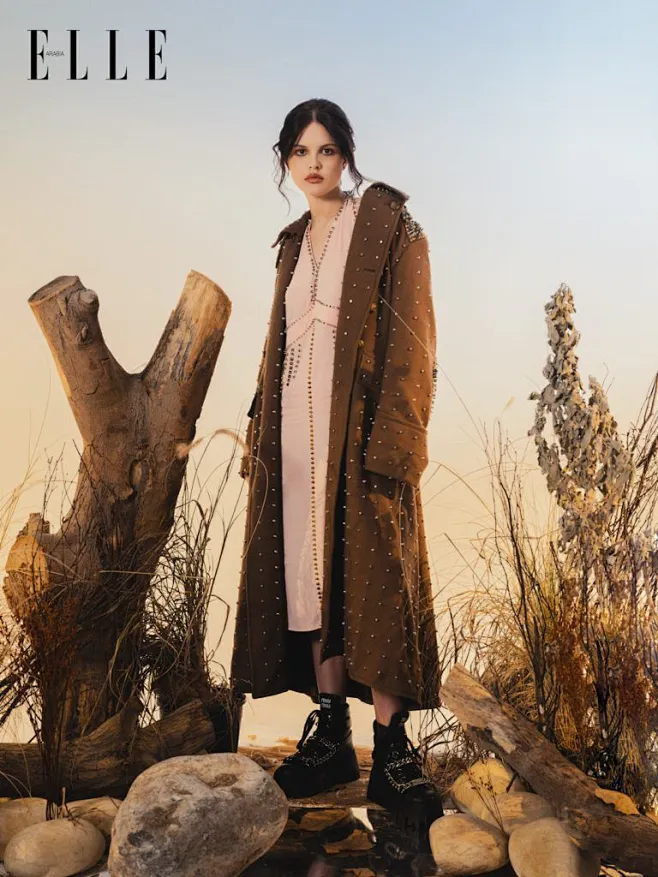 Yisoo Kim for ELLE Arabia with Alice Cote图片_拍摄-创意场景图片素材-花瓣网