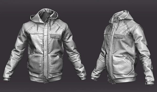 Monster jacket, Aleksandra Lenart : Personal project made to learn more ...