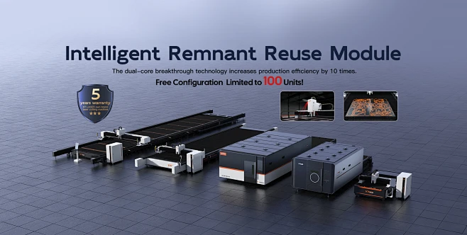 可能是包含下列内容的图片：‎上面的文字是“‎5 years warranty Intelligent Remnant Reuse Module ...