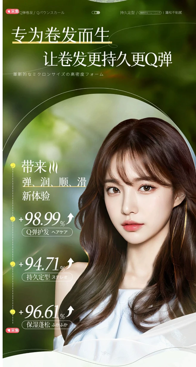 泡沫发蜡卷发保湿蓬松持久定型护卷摩丝男士发胶泡泡发蜡弹力素女-tmall.com天猫-花瓣网