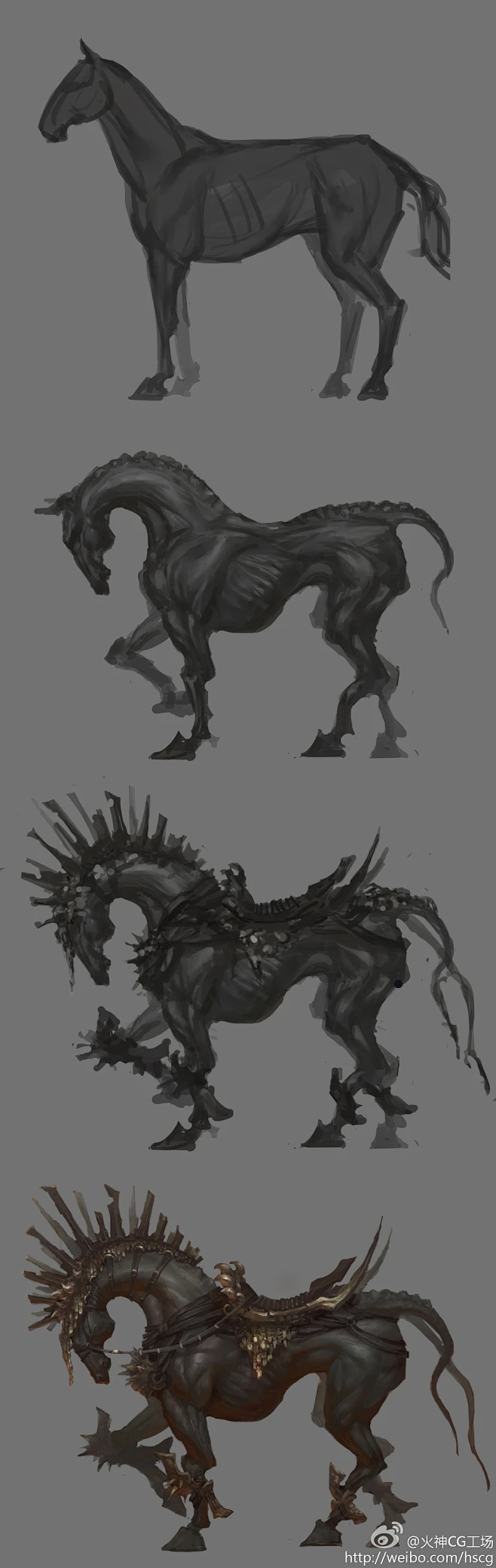 仿生怪物原画来自cgbook.cn (681)-花瓣网