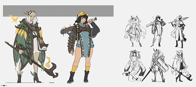 Borian - The Pot Knight, Banjiu E'vik : Personal Portfolio Work