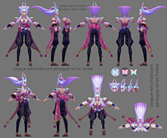 英雄联盟角色设计-花瓣网|陪你做生活的设计师 | 卡特琳娜 同人