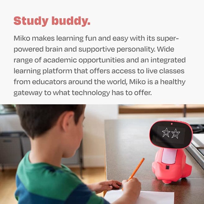 Miko My Companion: Features : Miko 3 engages, educates and entertains ...