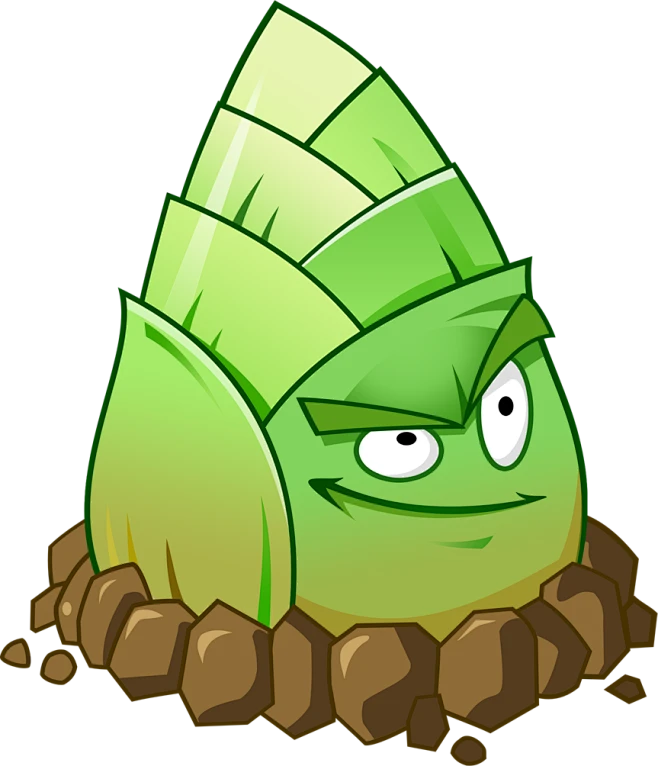 Plants vs Zombies 2 Bamboo shoot (R)-花瓣网