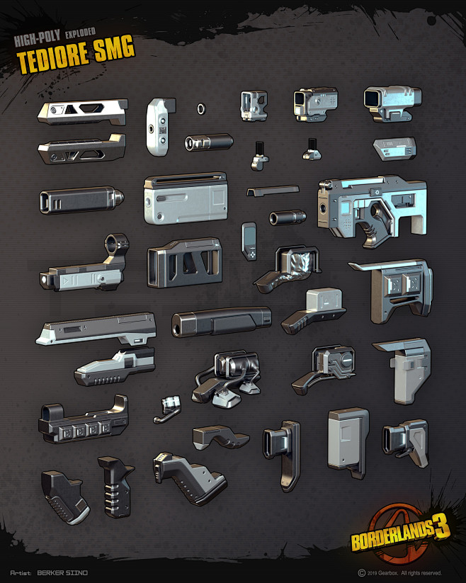 Borderlands 3: All Guns by Liquid Development, Liquid Development ...