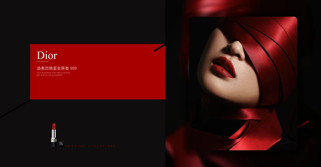 dior口红banner -花瓣网