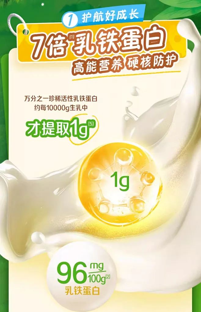 伊利旗舰店勉益乳铁蛋白儿童成长配方奶粉700g儿童学生青少年奶粉-tmall.com天猫-花瓣网