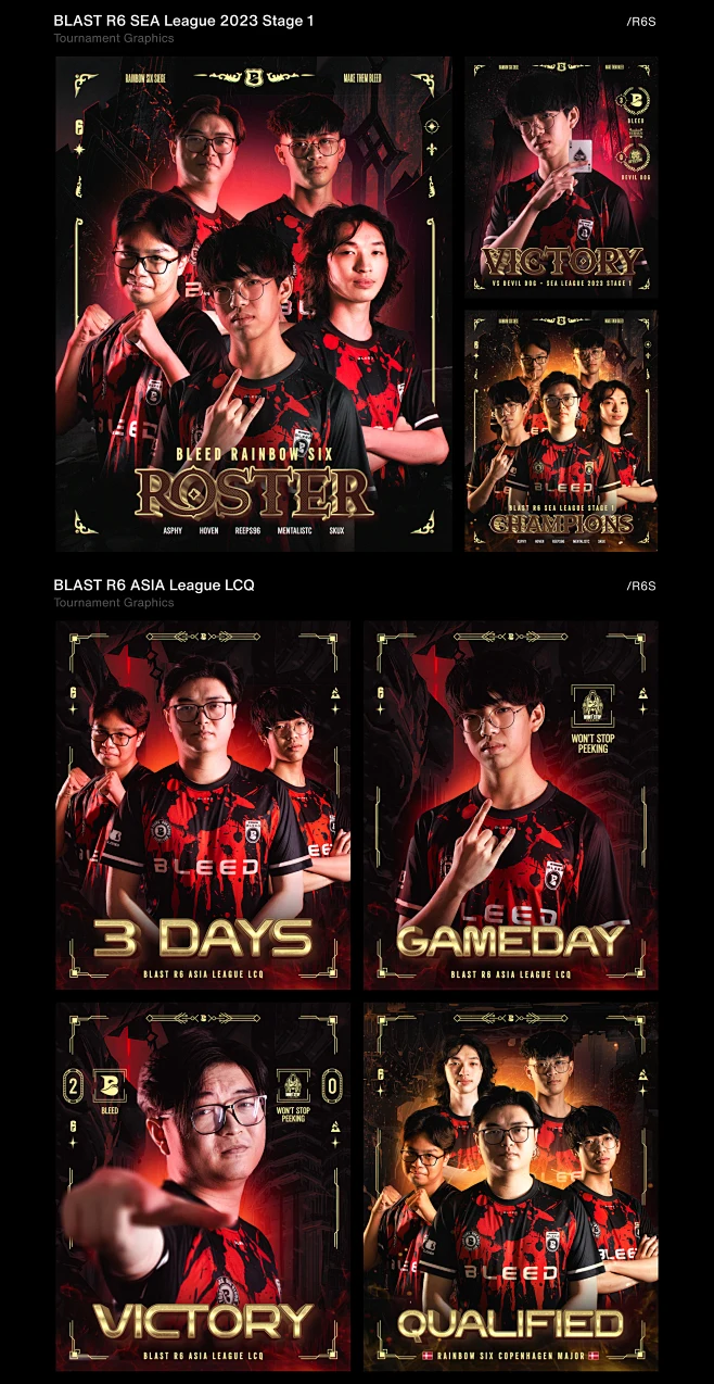 esports Gaming thumbnail Social media post visual identity design ...