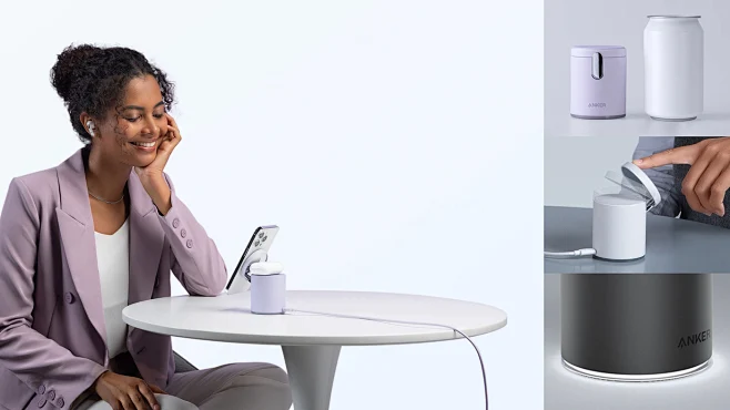 anker apple design charger iphone Maggo-花瓣网