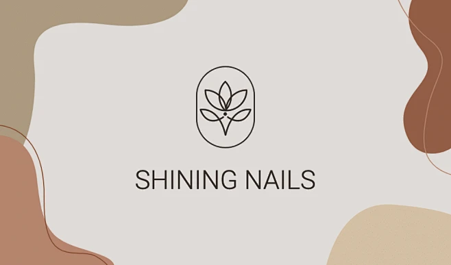 Nail Salon Introduction Propaganda Business Card素材-花瓣网