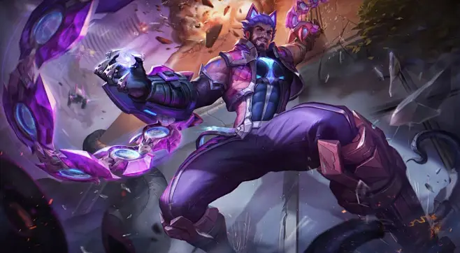 | Battle Wolf Sylas {Rose Quartz Chroma} 'Splash'-花瓣网