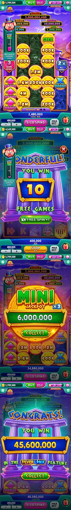 Slot Game UI slot game 3D UI 3d art 3d icon ui design UI/UX Casino Game ...