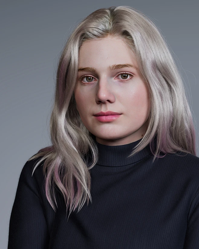 Portrait of Clara-花瓣网