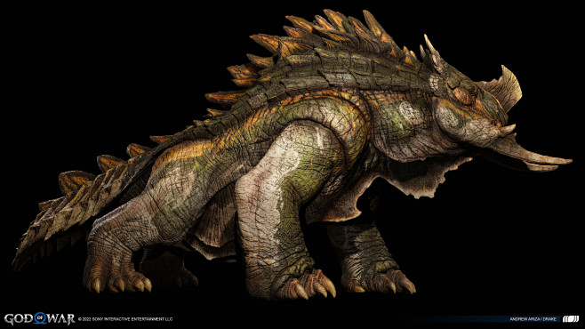 GOD OF WAR RAGNAROK - Drake图片_概设-战神图片素材-花瓣网