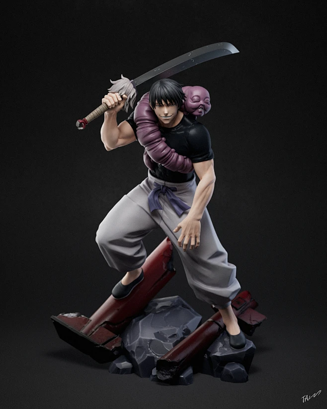 Toji Fushiguro - Jujutsu Kaisen-花瓣网