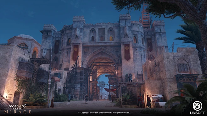 Assassin's Creed: Mirage - Kufa Gate Lighting图片_Assassin's Creed图片素材-花瓣网