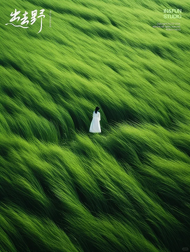 出去野｜远方草原prompt咒语分享-花瓣网