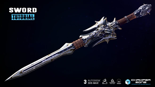 SWORD Tutorial - Master the art of Zbrush, 3Ds Max, Substance Painter & Marmoset, Tim Bergholz ...