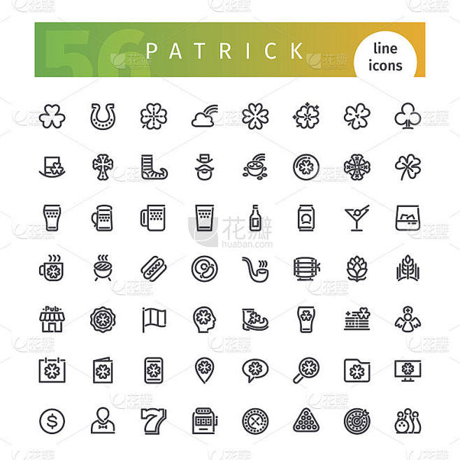 Patrick Line图标集