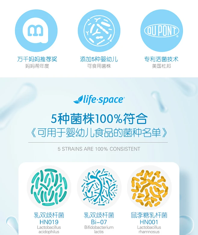 澳洲益倍适life space婴幼儿益生菌儿童宝宝肠胃肠道益生元冻干粉-tmall.com天猫-花瓣网