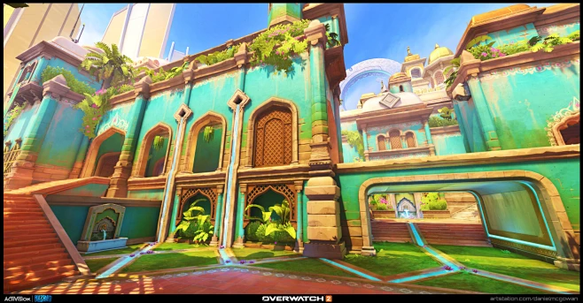 OW2 - India Garden图片_守望先锋图片素材-花瓣网