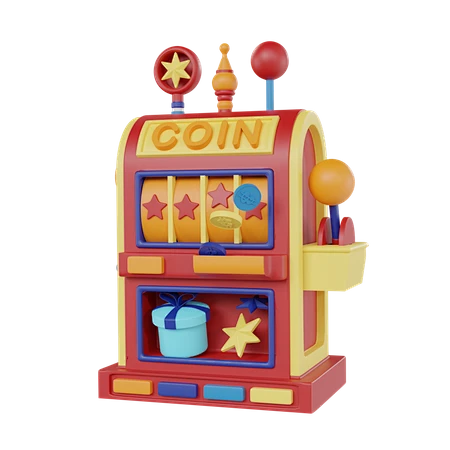 Coin Machine 3D Icon-花瓣网
